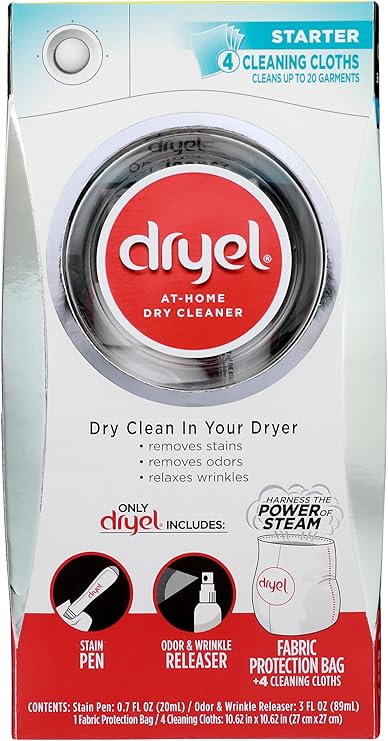 Amazon.com: Dryel At-Home Dry Cleaning Starter Kit With Bag, Breeze ...