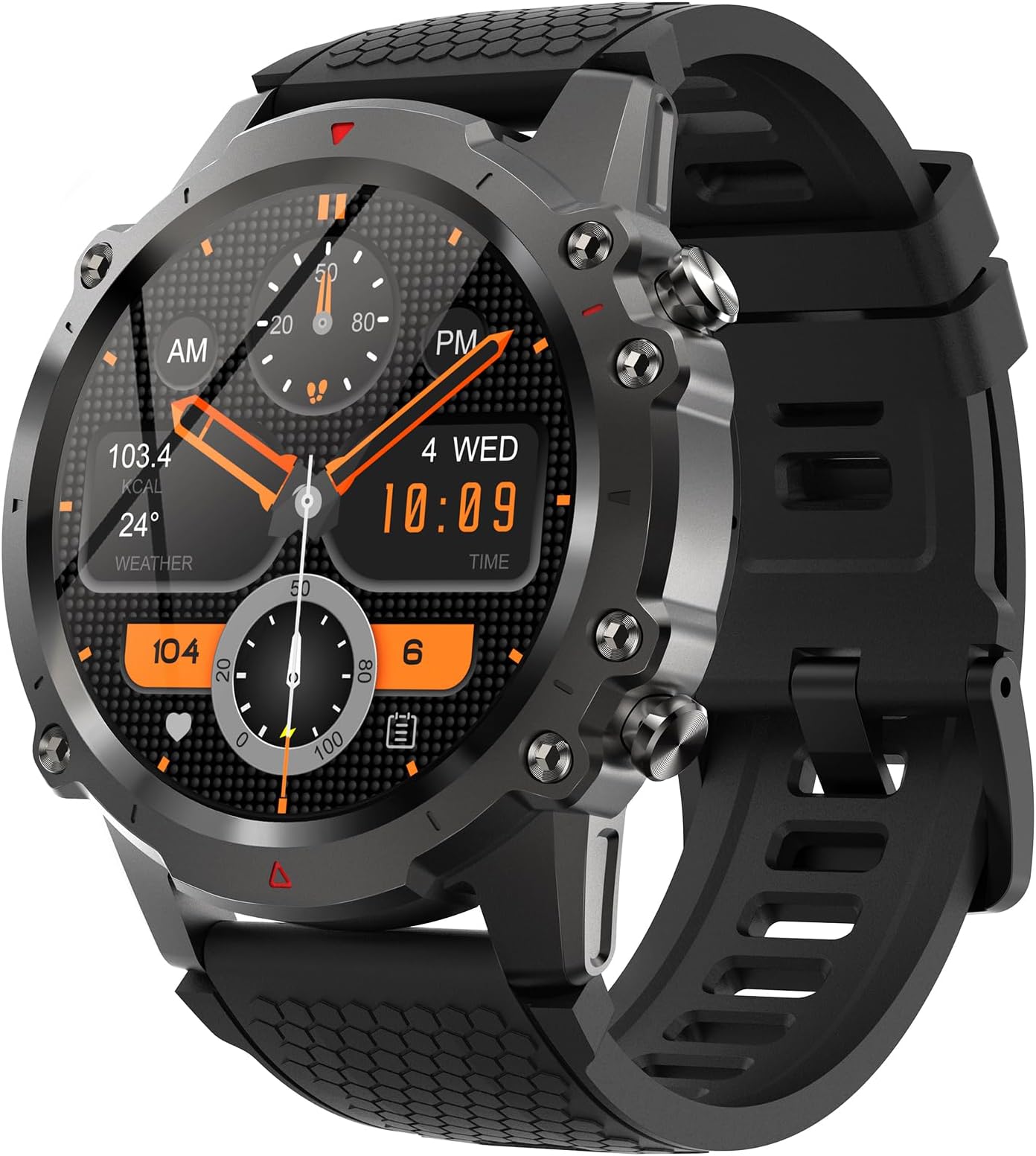Amazon.com: Military Smart Watches for Men(Answer/Make Call), 1.45 ...