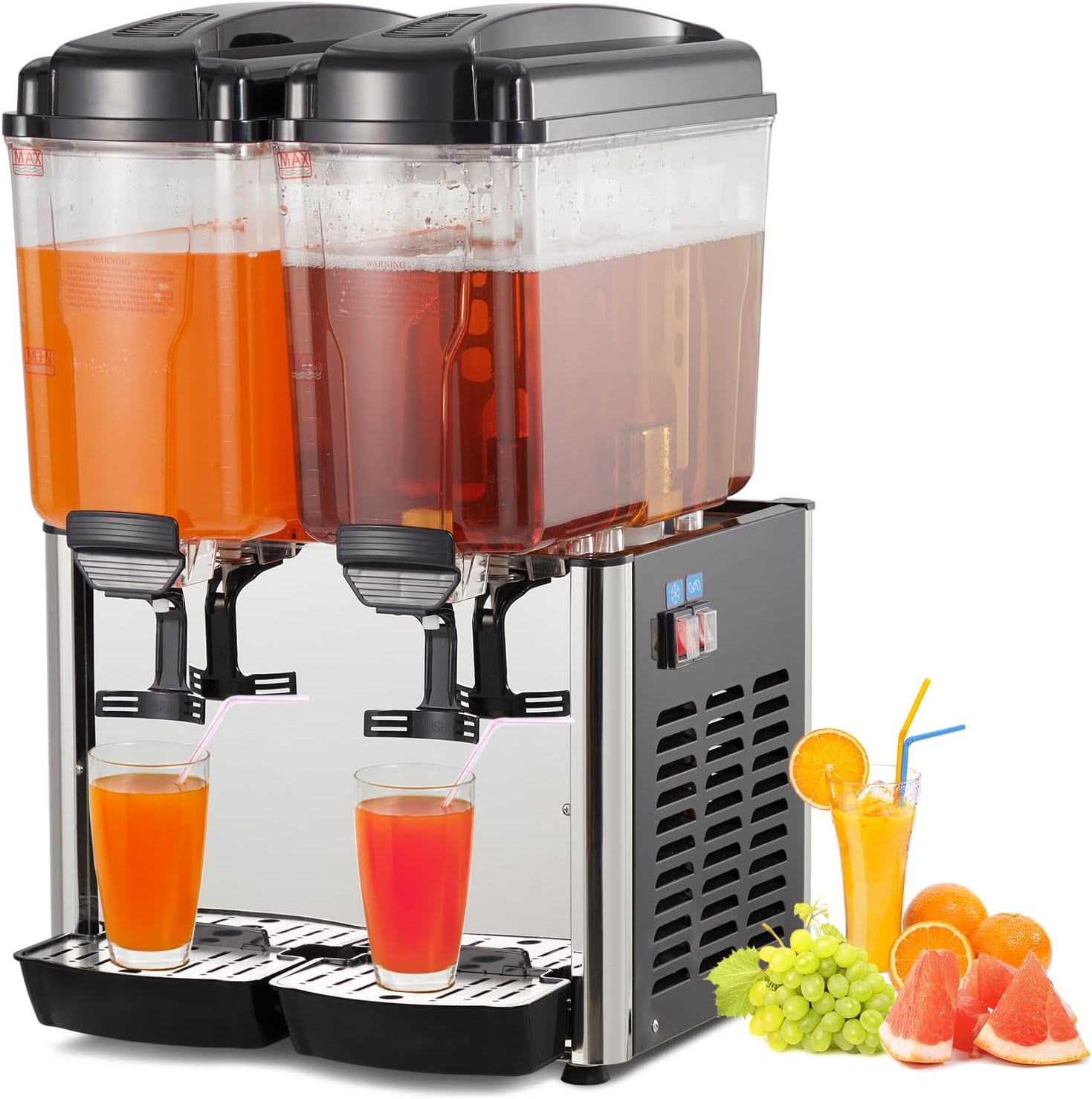 Amazon.com: Commercial Cold Beverage Dispenser, Commercial Juice ...