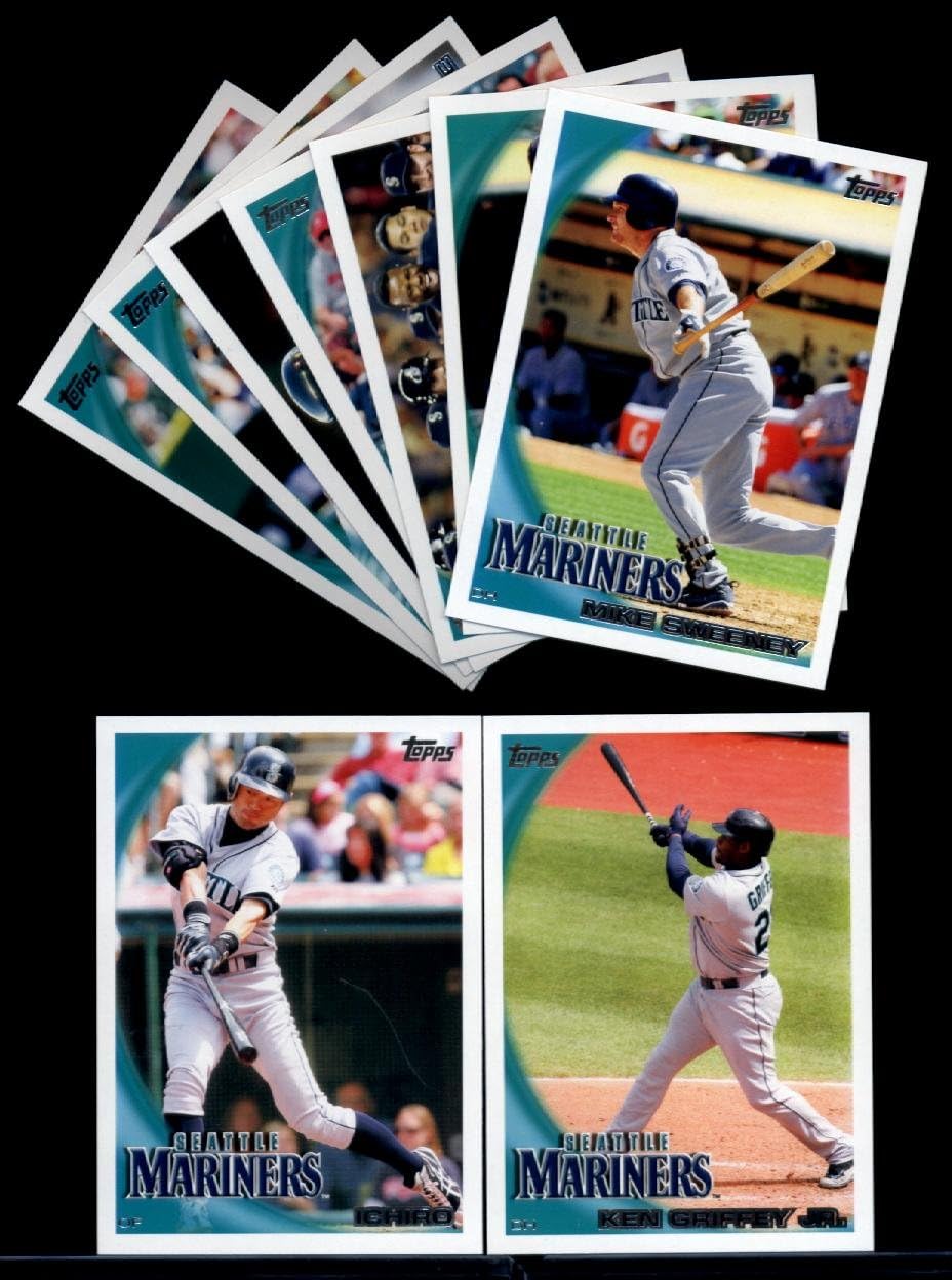 Amazon.com: 2010 Topps Baseball Cards Complete TEAM SET: Seattle ...