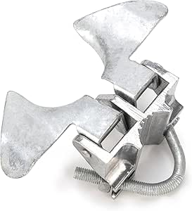 Amazon.com: TIBEGOLD Chain Link Fence Butterfly Gate Latch, Galvanized ...