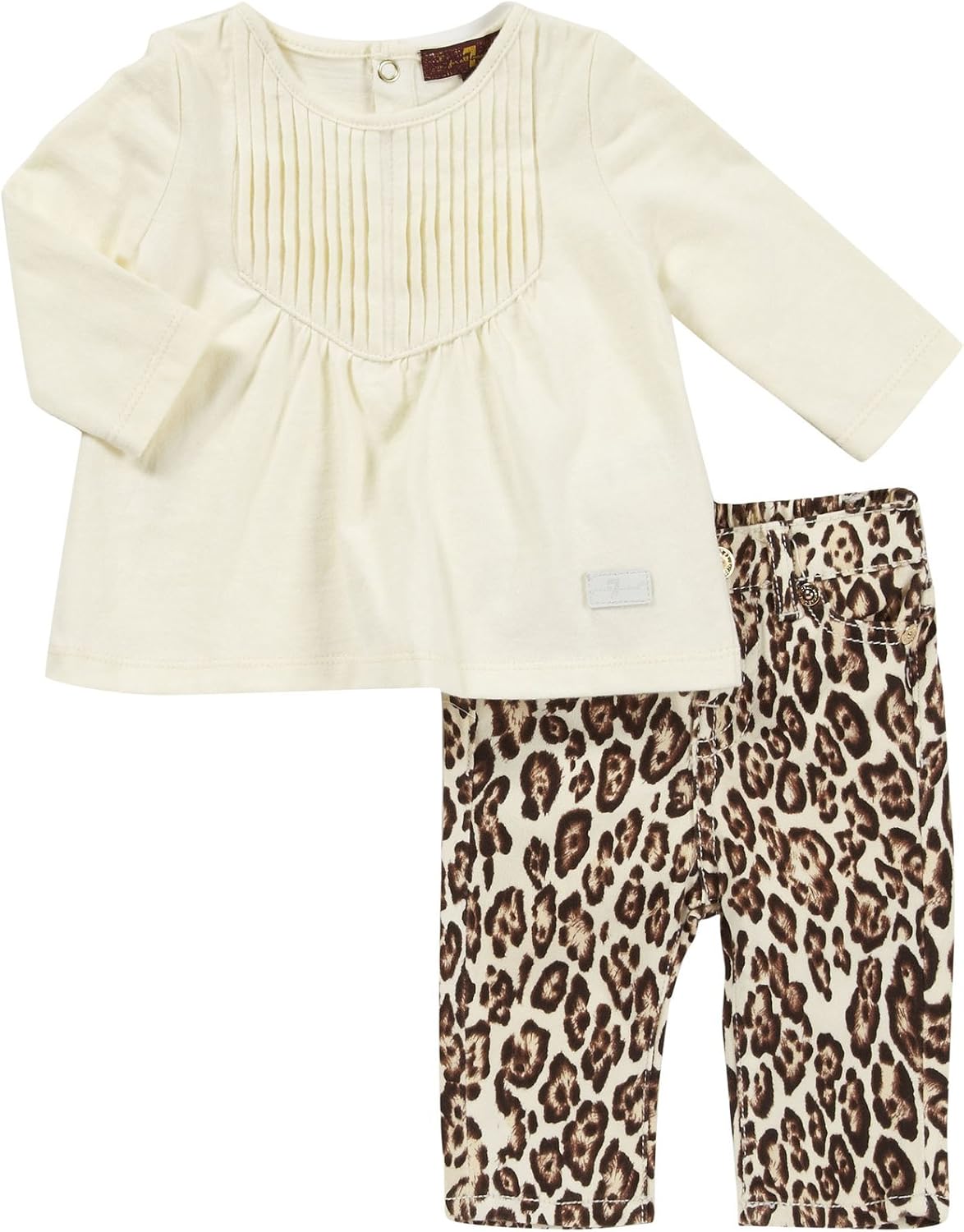 Amazon.com: 7 For All Mankind Baby Girls' Jean Set: Clothing, Shoes ...