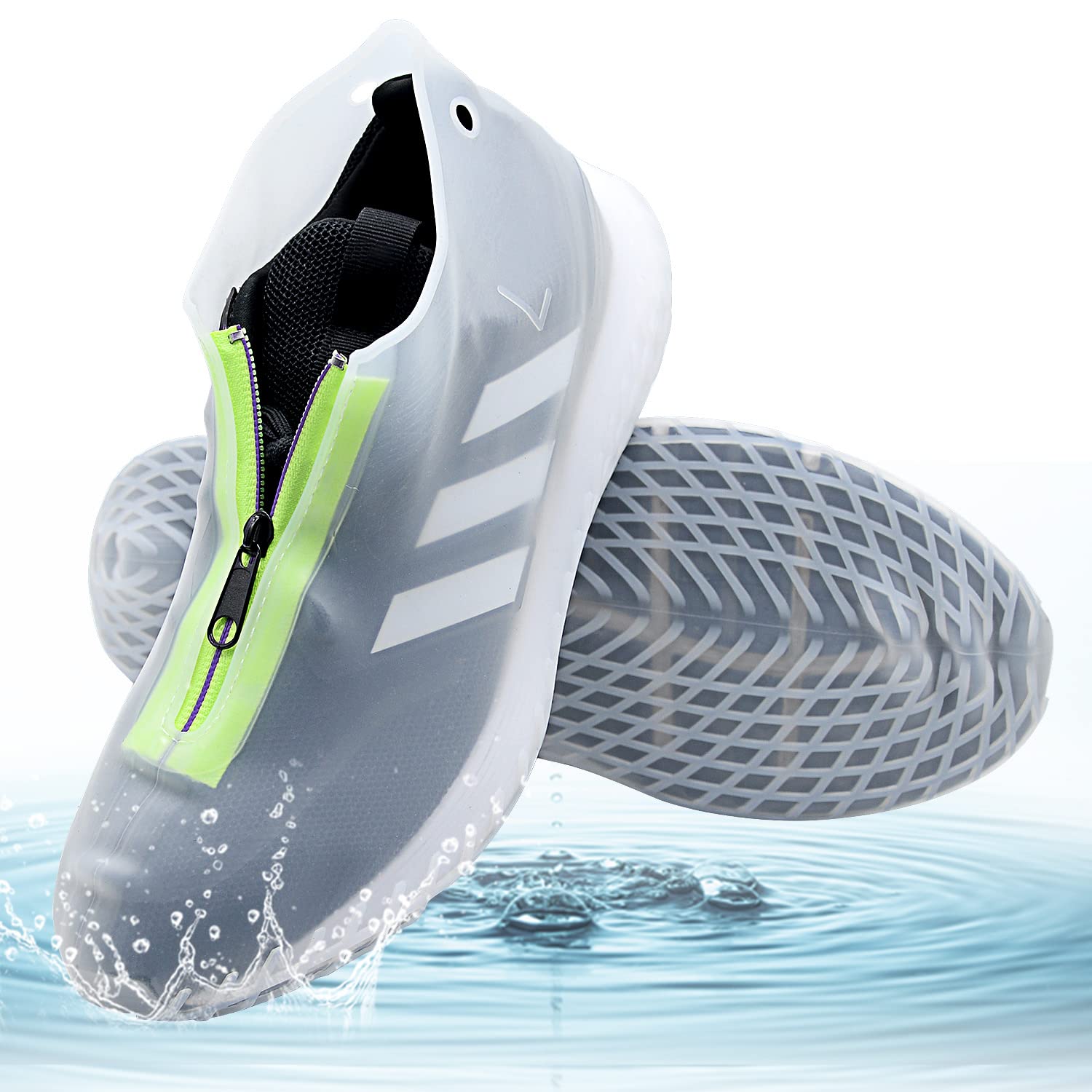 Snapklik.com : Silicone Shoe Cover Waterproof, Reusable Boot Shoes Covers
