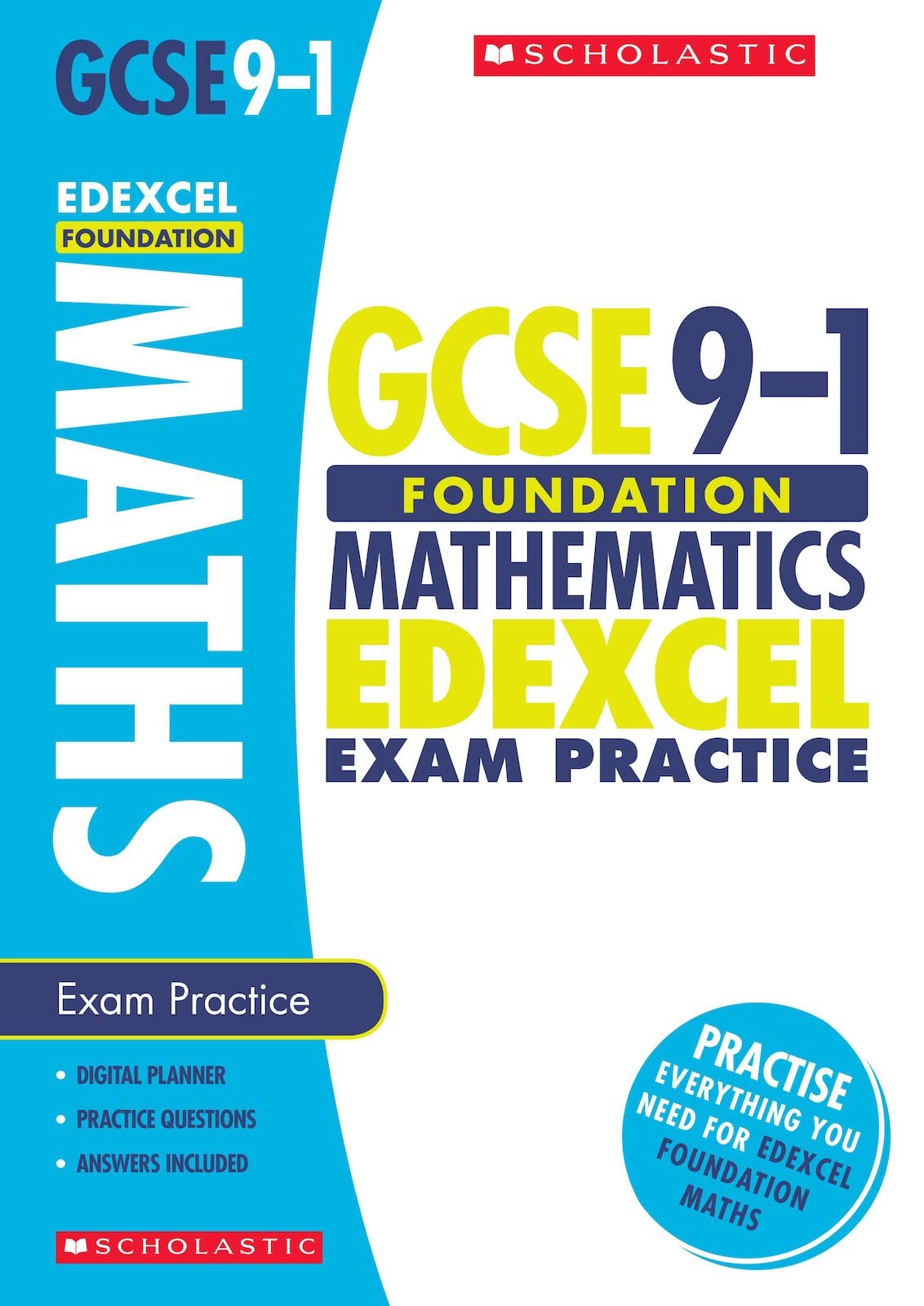 GCSE Foundation Maths Edexcel Practice Book. Perfect for Home Learning ...