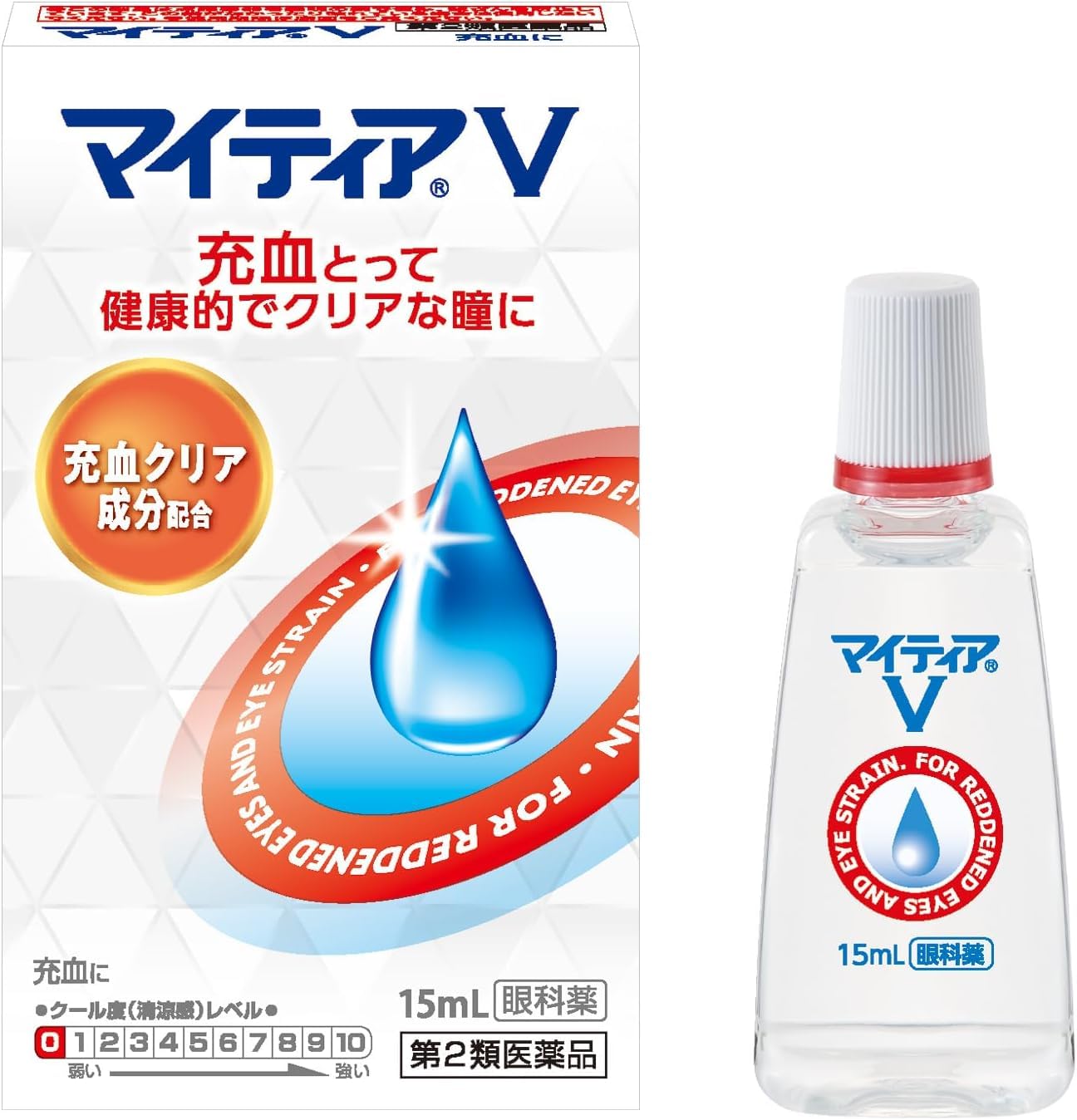 Amazon | 【第2類医薬品】マイティアV 15mL ×4 | 第一三共ヘルスケア | 目薬