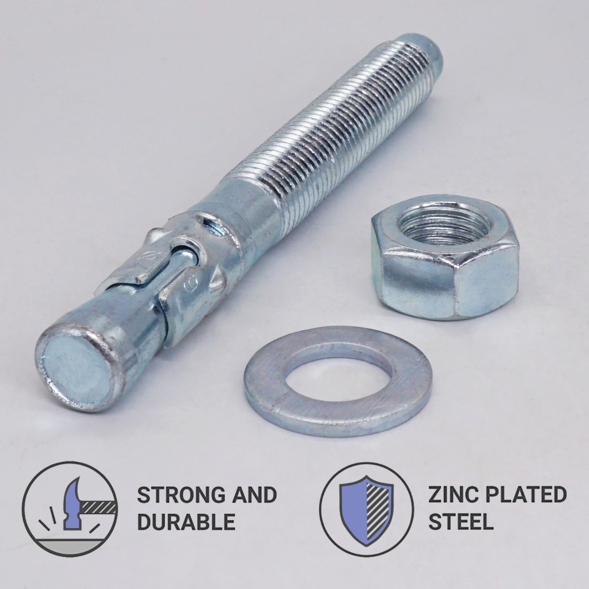 Concrete Wall Anchors Wall Anchor Bolt Fastener Rust Proof Rawal Bolt