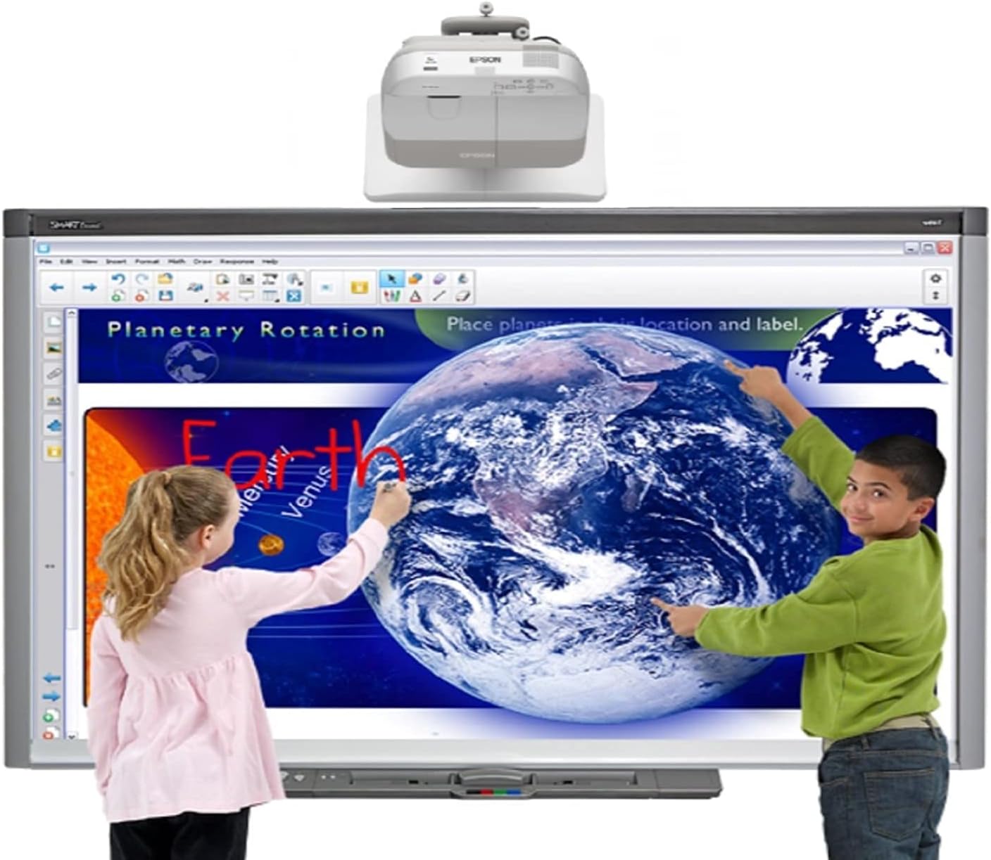 Amazon.com : Interactive Whiteboard / Smart Board Projector Combo for ...