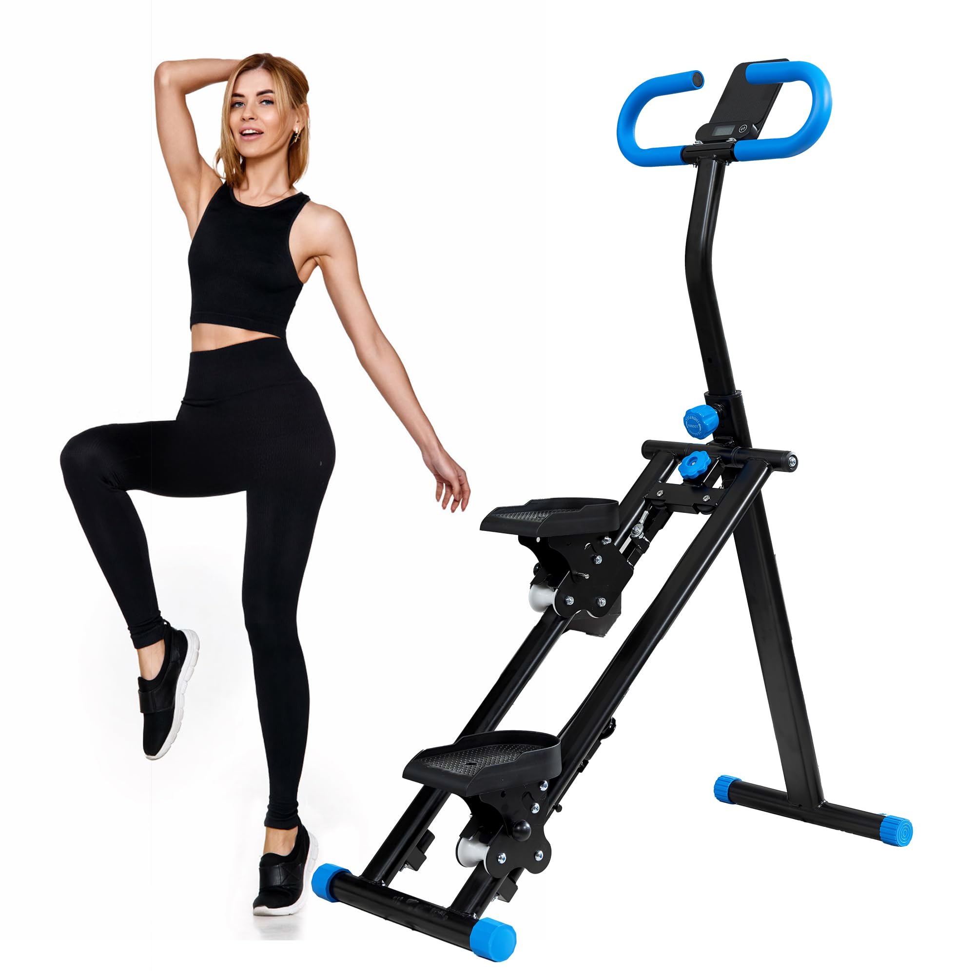 Workout Machine MERACH Folding Vertical Climber Machine - Stair Stepper ...