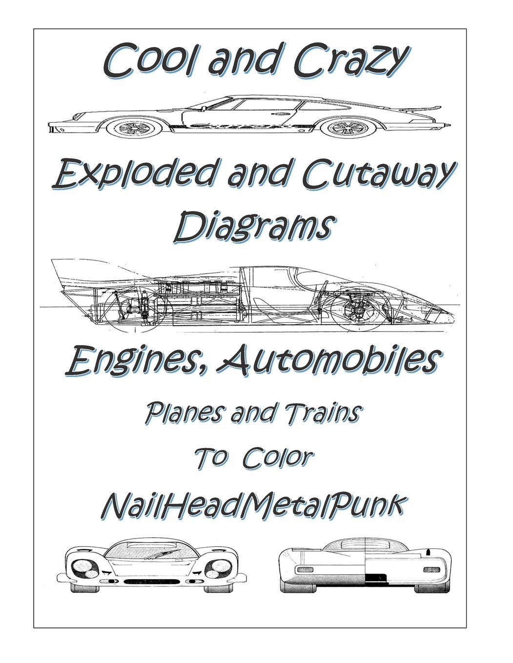 Buy Cool and Crazy Exploded & Cut Away Diagrams Engines, Automobiles ...