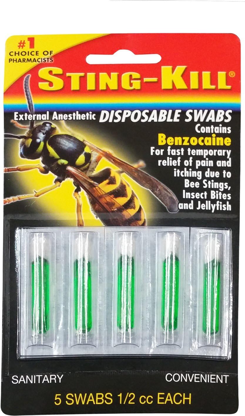 Amazon.com: Sting-Kill SWABS 5 : Health & Household