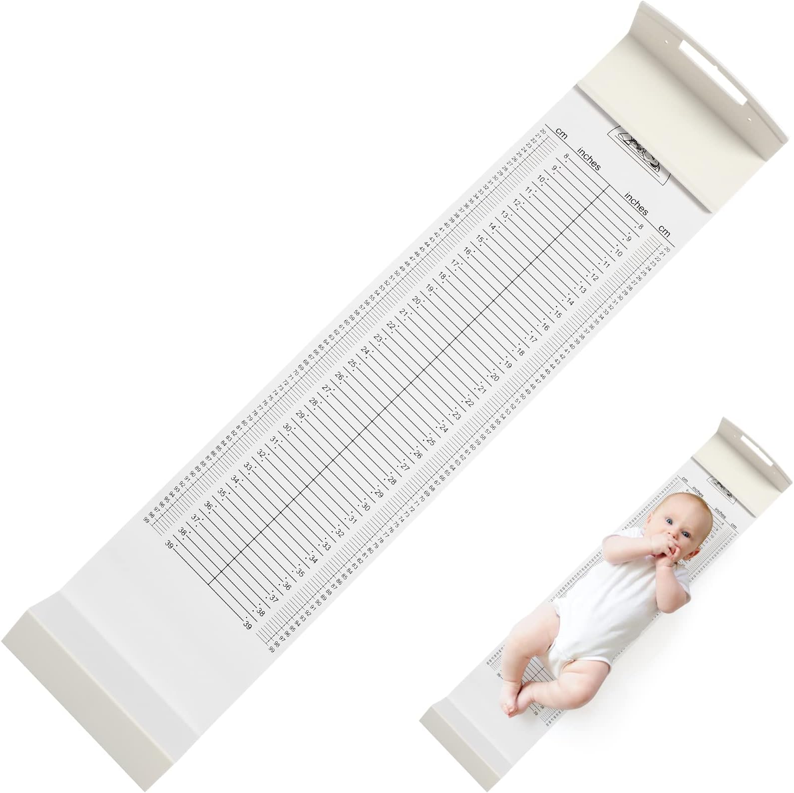 Amazon.com: Baby Height Measuring Mat & Growth Chart - Infantometer ...