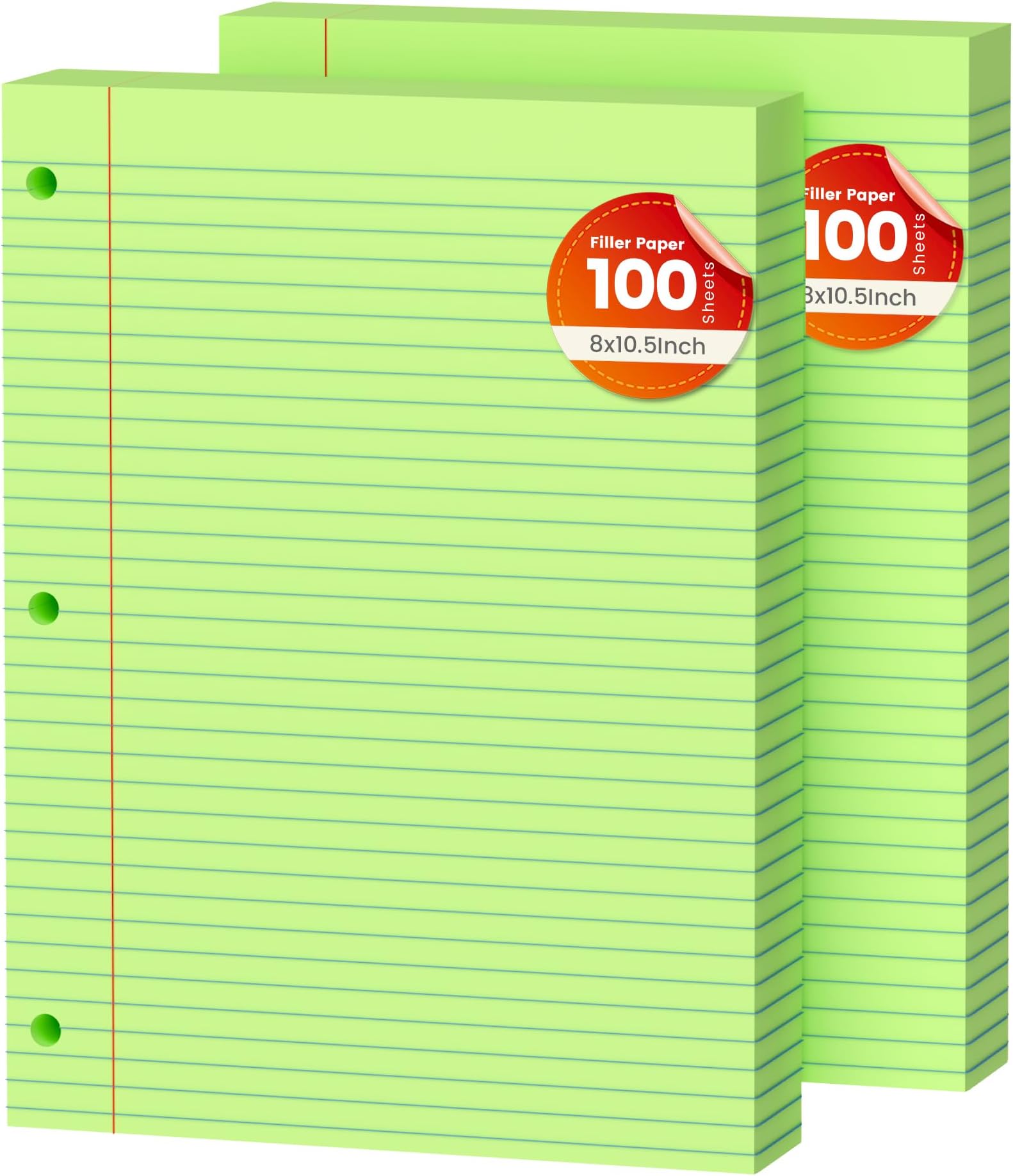 Amazon.com : Oxford Loose Leaf Paper Wide Ruled - 1000 Pack of 8 X 10.5 ...