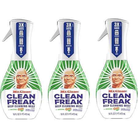 Amazon.com: Mr. Clean All Purpose Cleaner, Clean Freak Mist for ...