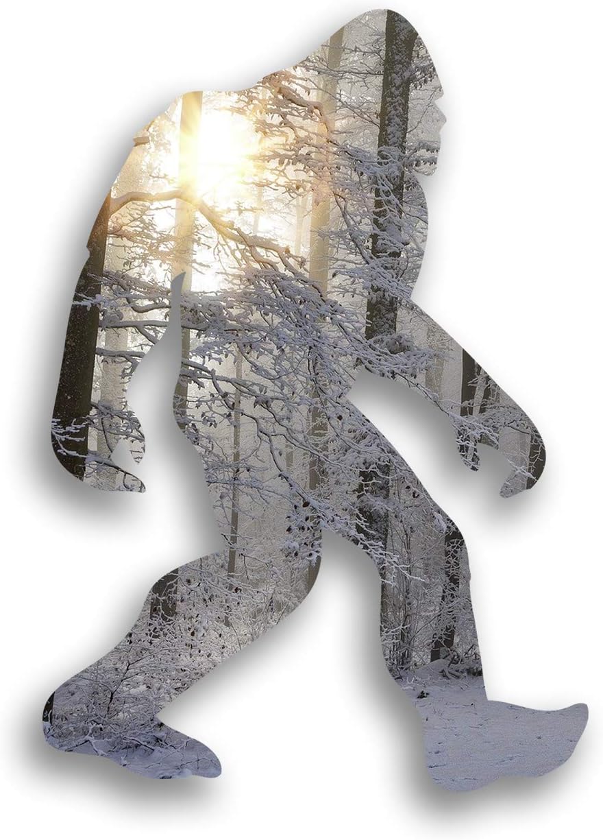Amazon.com: Bigfoot Sasquatch Laminated Vinyl Decal Sticker | 5.5-Inch ...