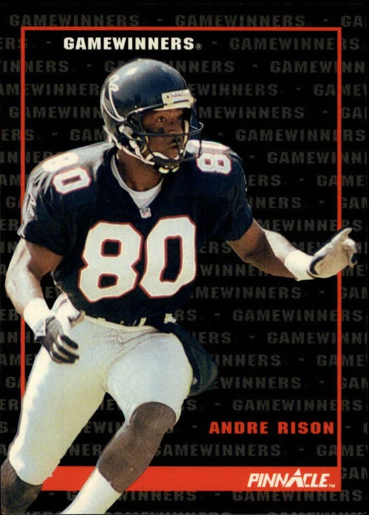 Amazon.com: 1992 Pinnacle Football Card #335 Andre Rison : Collectibles ...