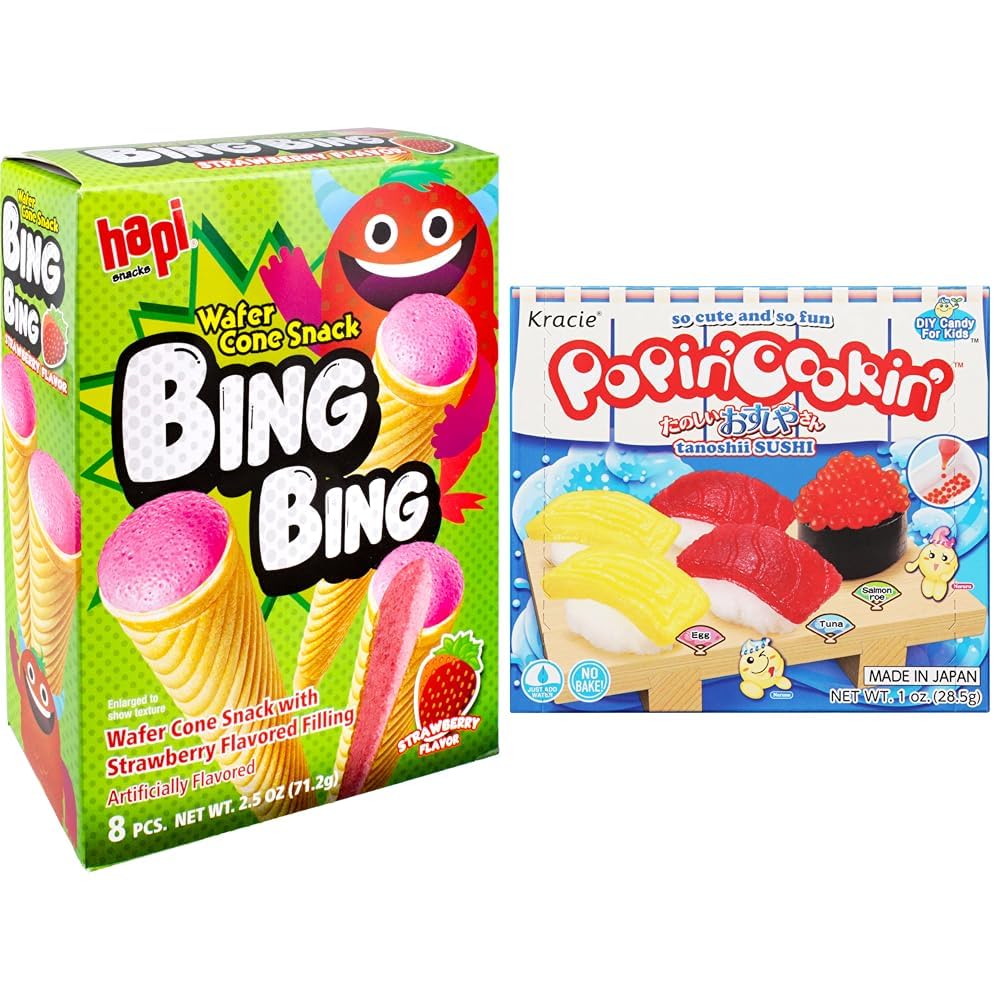 Hapi Bing Bing Strawberry Cone Snack 2.5 oz & Kracie Sri Lanka | Ubuy