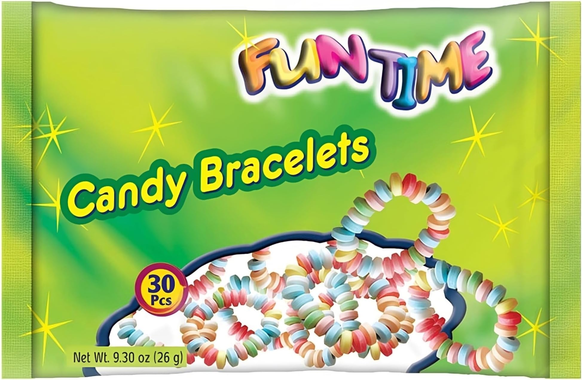 Amazon.com : Snacktery Candy Bracelet for Kids - Pack of 30 Candy ...