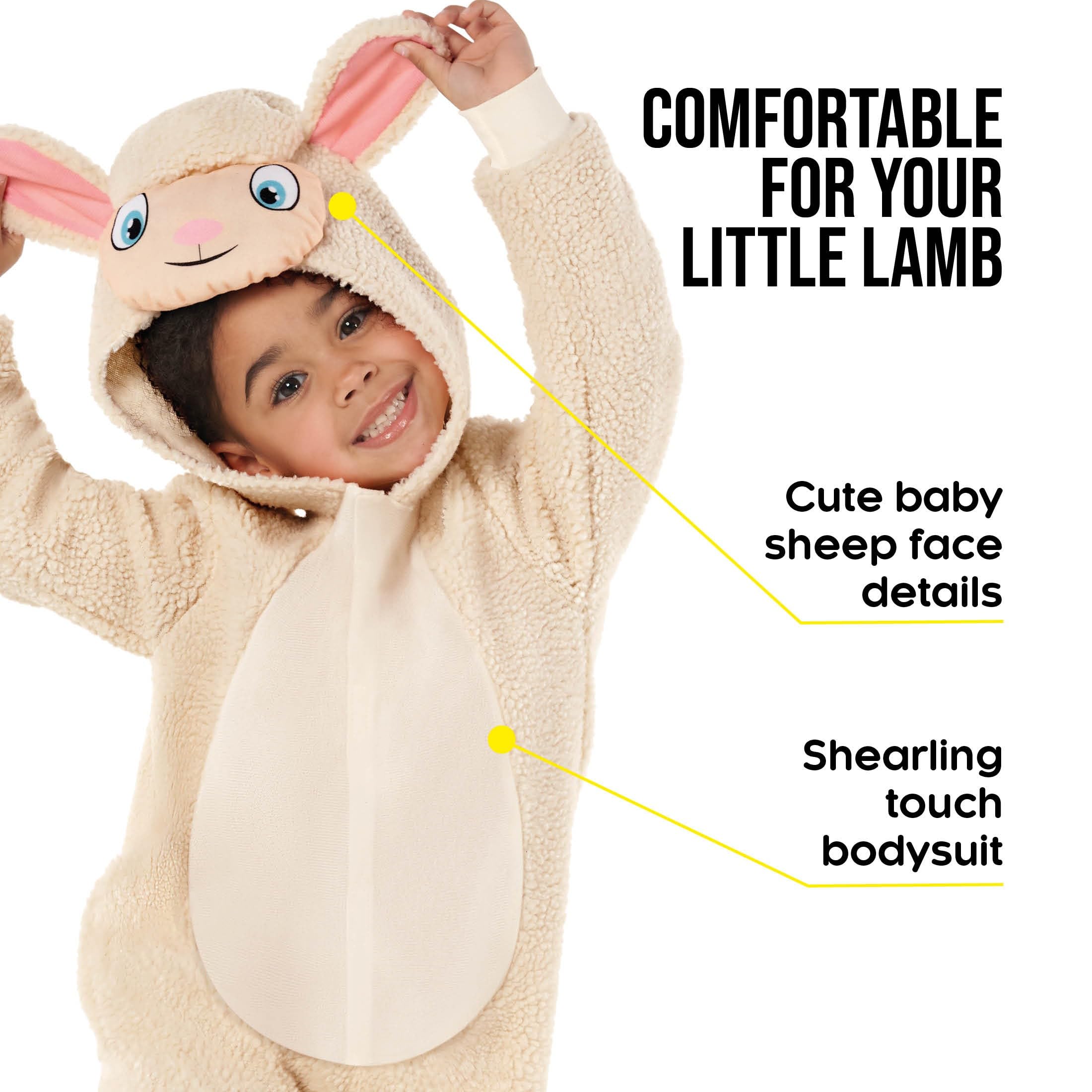 Morph Kids Lamb Costume Lamb Costume Kids Lamb Jumpsuit Kids Kids Sheep ...