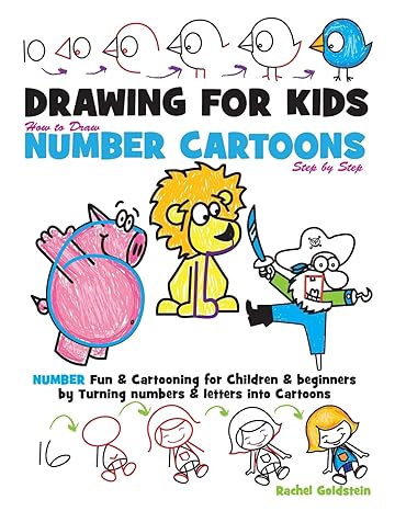 Drawing for Kids How to Draw Number Cartoons Step by Step: Number Fun ...