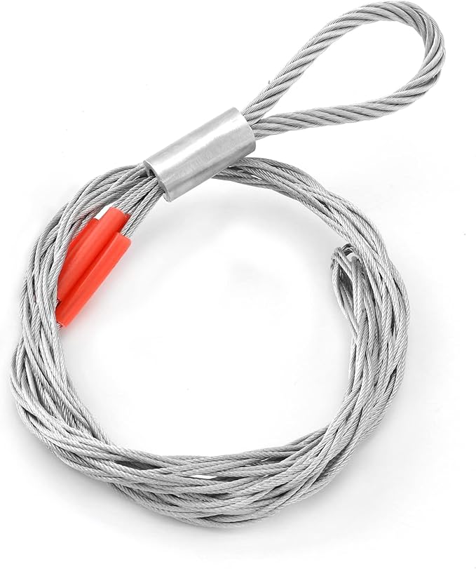 QWORK Cable Pulling Socks Grip, 1102 Lbs Breaking Strength, 3.3 Ft ...