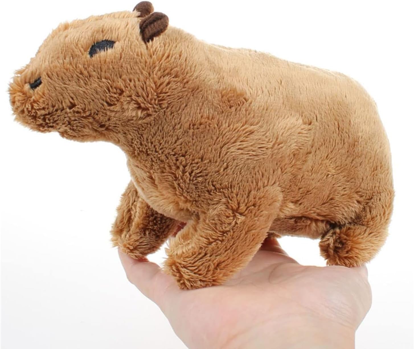 Amazon.com: ZYJINHEHAMMY Simulation Capybara Plush Toys, Cute and Soft ...