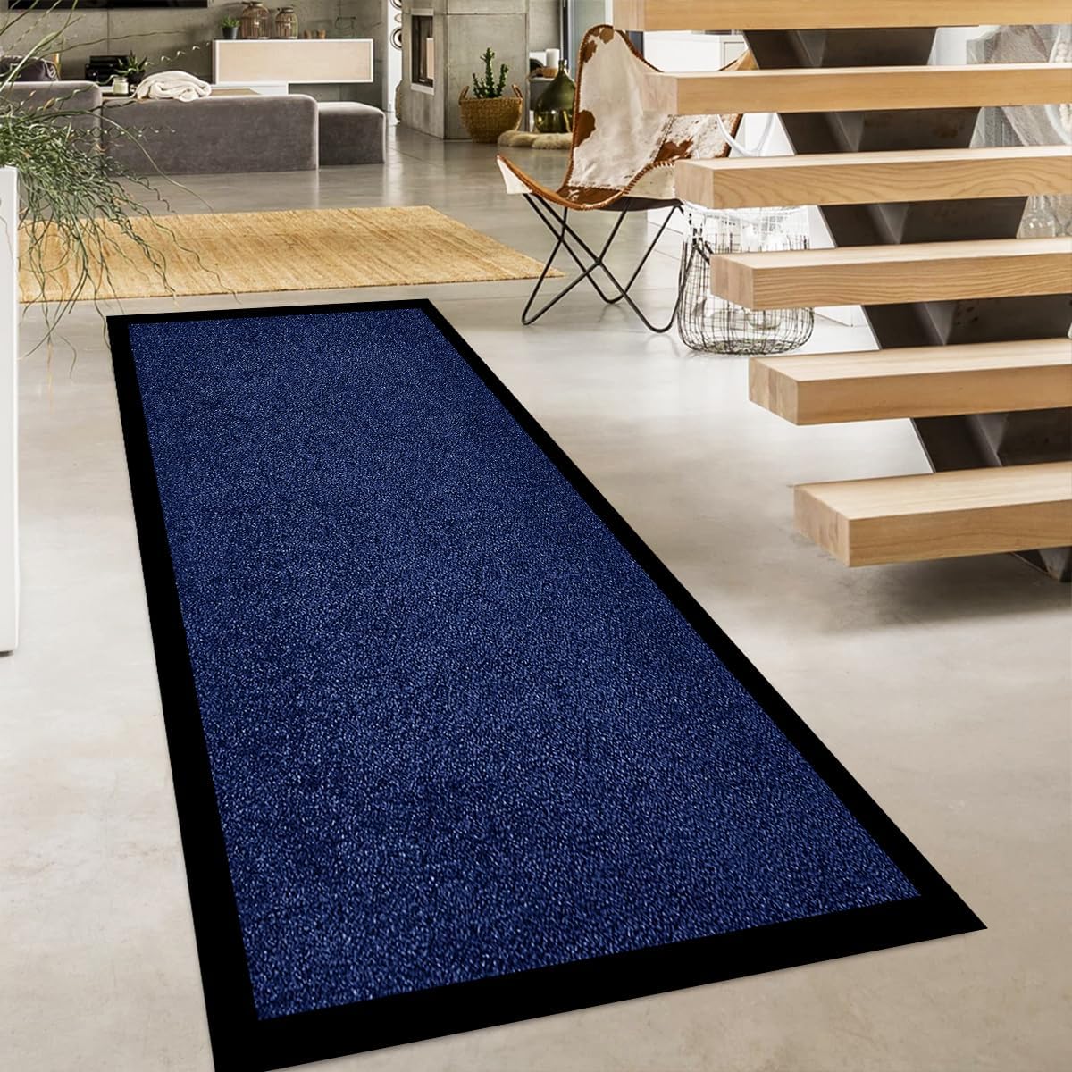 B&B Plain Twist Rubber Runner Mat Outdoor and Indoor Use - Heavy Duty ...