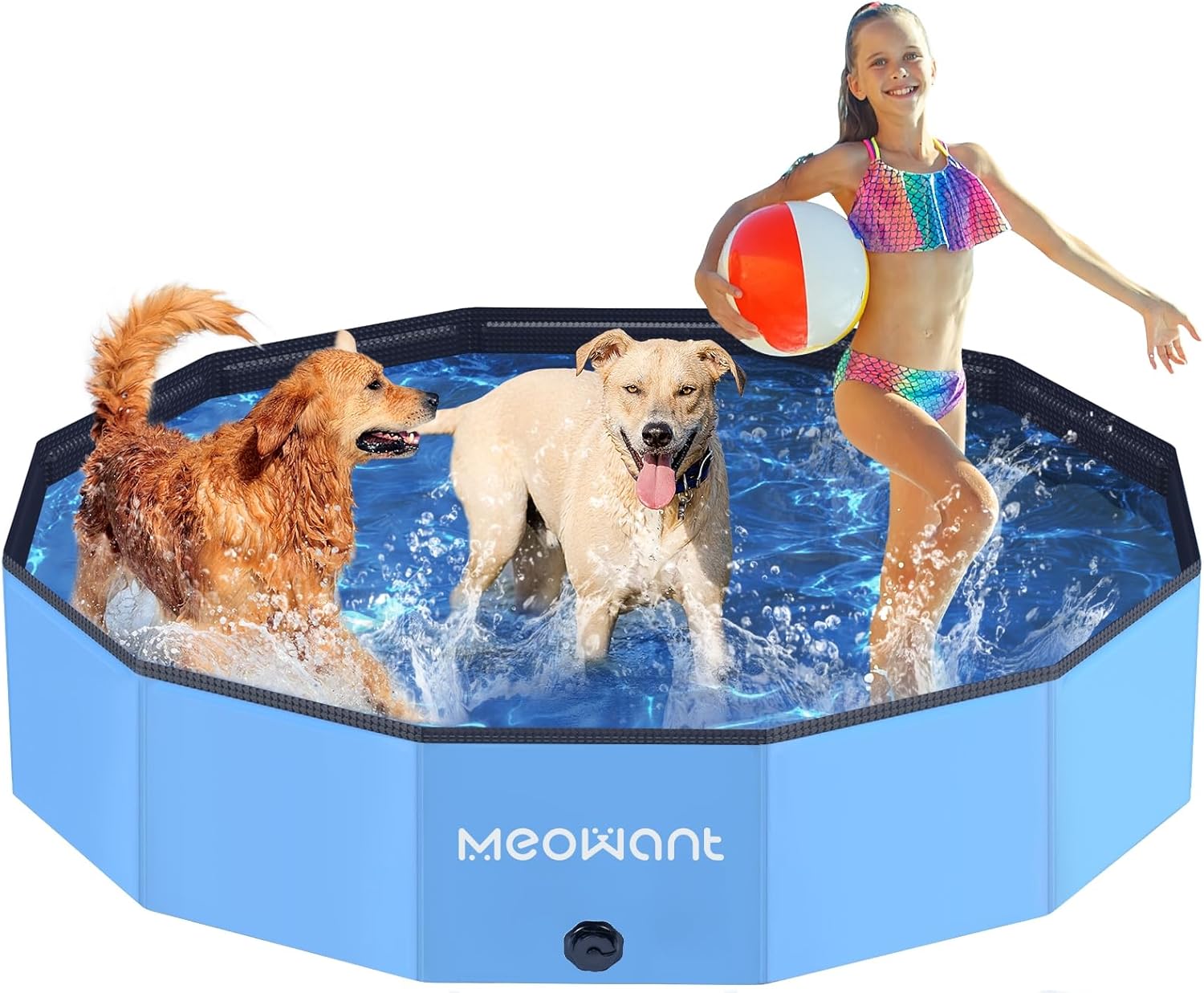 Foldable Dog Swimming Pool for Large Dogs, Nepal | Ubuy