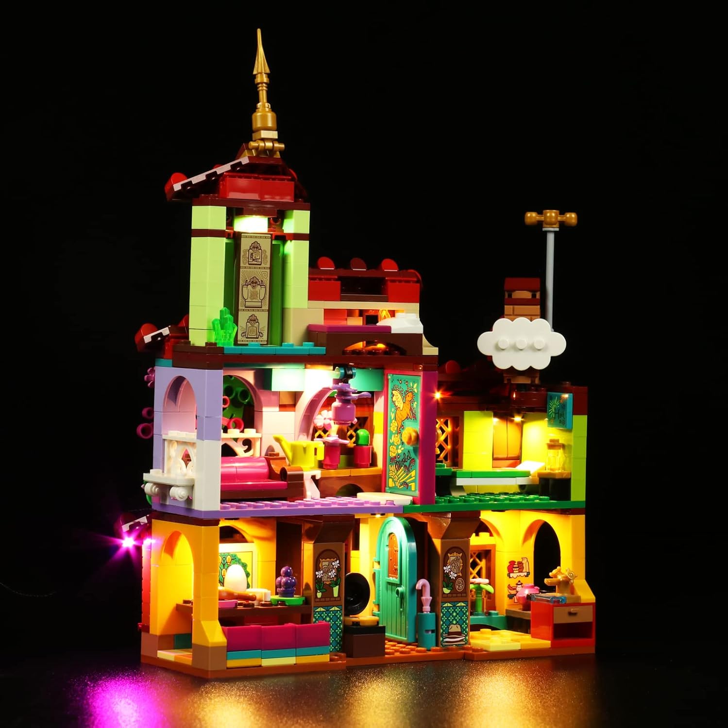 Amazon.com: BrickBling LED Light Compatible with Lego Encanto House ...
