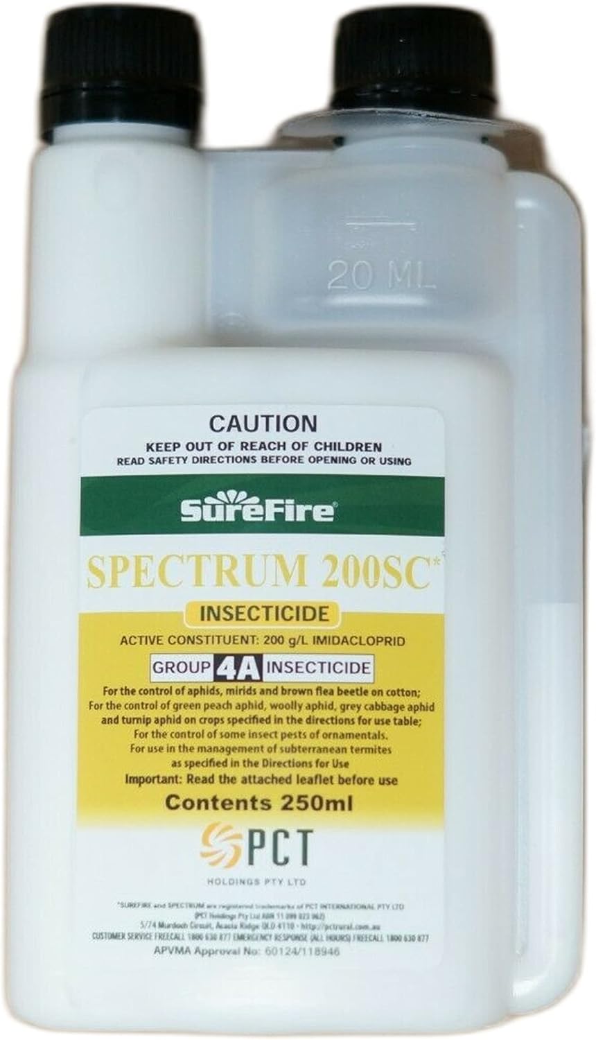 SureFire Spectrum 200 SC Insecticide & Termiticide 250 ml : Amazon.com ...