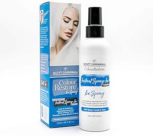 Scott Cornwall Colour Restore Ice Spray, Iced Platinum Anti Yellow ...