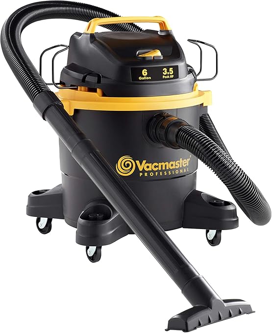 Amazon.com: Vacmaster Professional Wet/Dry Vacuum, 6-Gallon 3.5 Peak HP ...