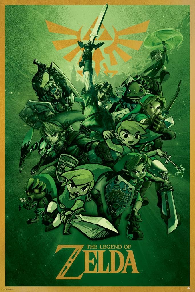 The Legend of Zelda Nintendo Video Game Cool Wall Decor Art Print ...