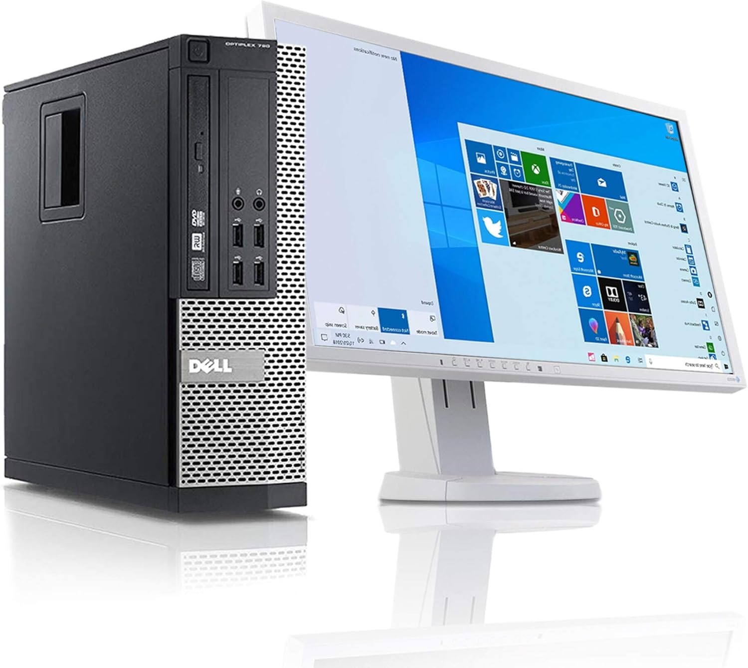 Dell Quad Core i7 Desktop Office Computer 8GB RAM 240GB SSD Win10 ...