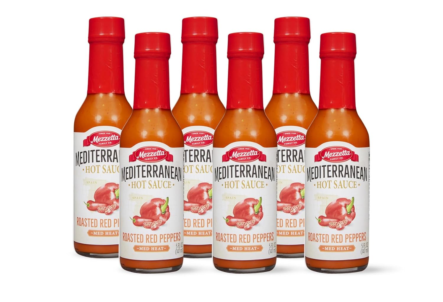 Amazon.com : Mezzetta Roasted Red Pepper Sauce - Mediterranean Hot ...