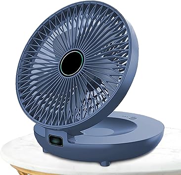 Amazon.com: Table Fan Foldable Air Circulation Fan Portable Air ...