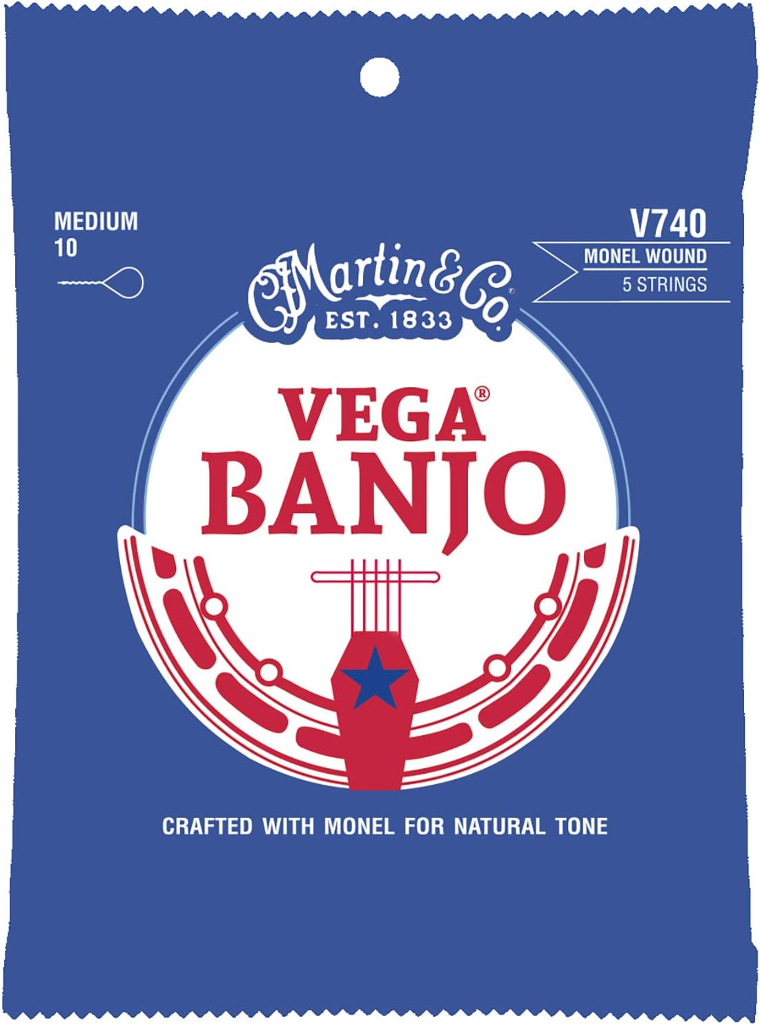 Amazon.com: Gold Tone Mastertone™ BSM Banjo Medium Gauge Strings (.011 ...