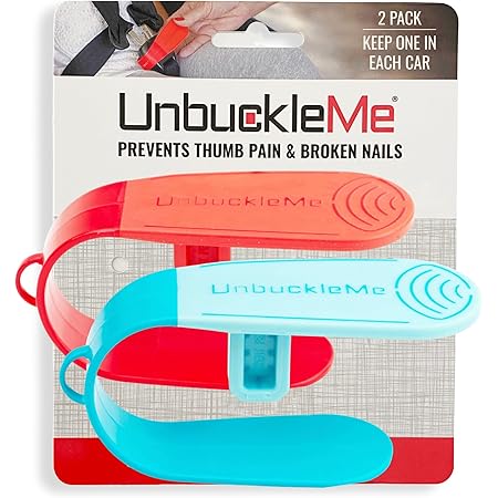 Amazon.com: UnbuckleMe Car Seat Buckle Release Tool - Red & Blue 2 Pack ...