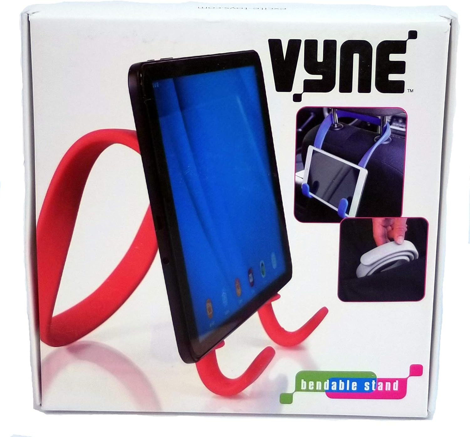 Amazon.com: VYNE Bendable Tablet Stand(Red)- Silicone Flexible Stand ...