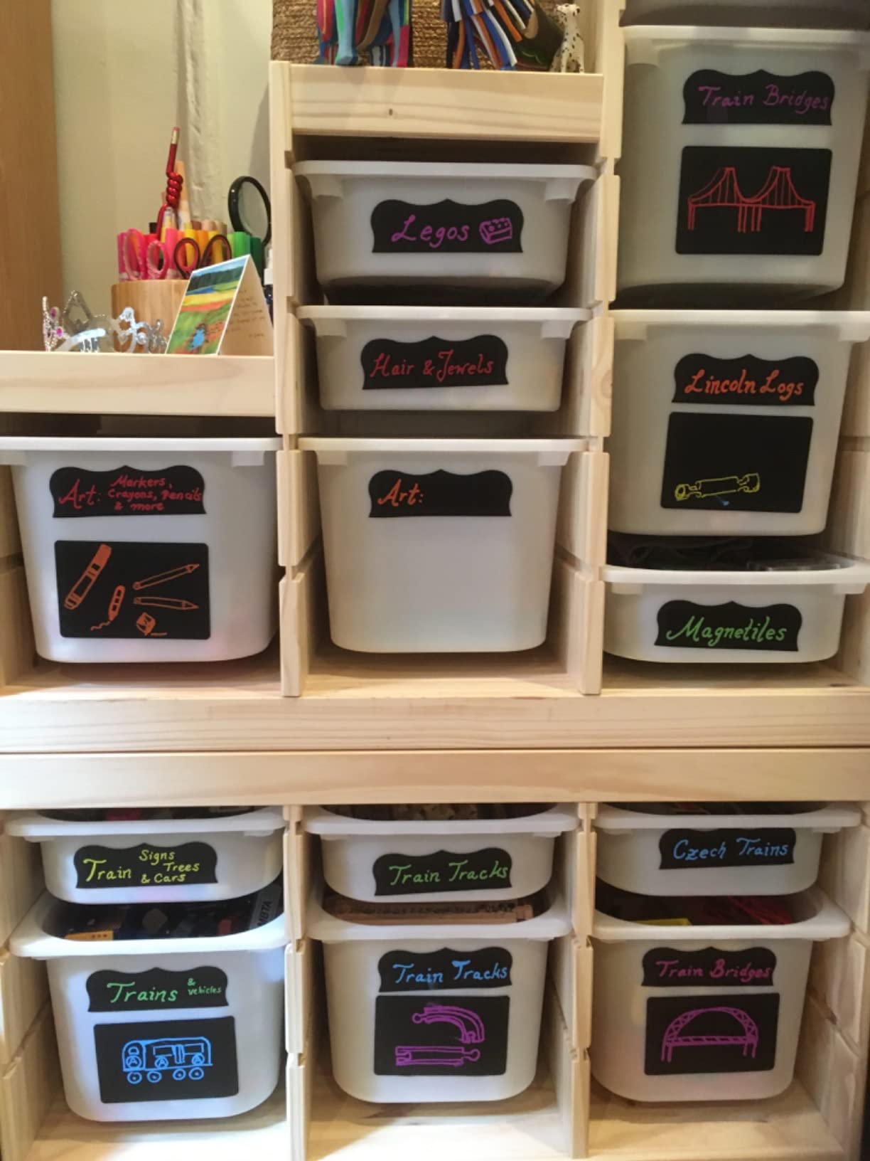 $3/mo - Finance ONUPGO Chalkboard Pantry Labels, 48 Pack Large ...