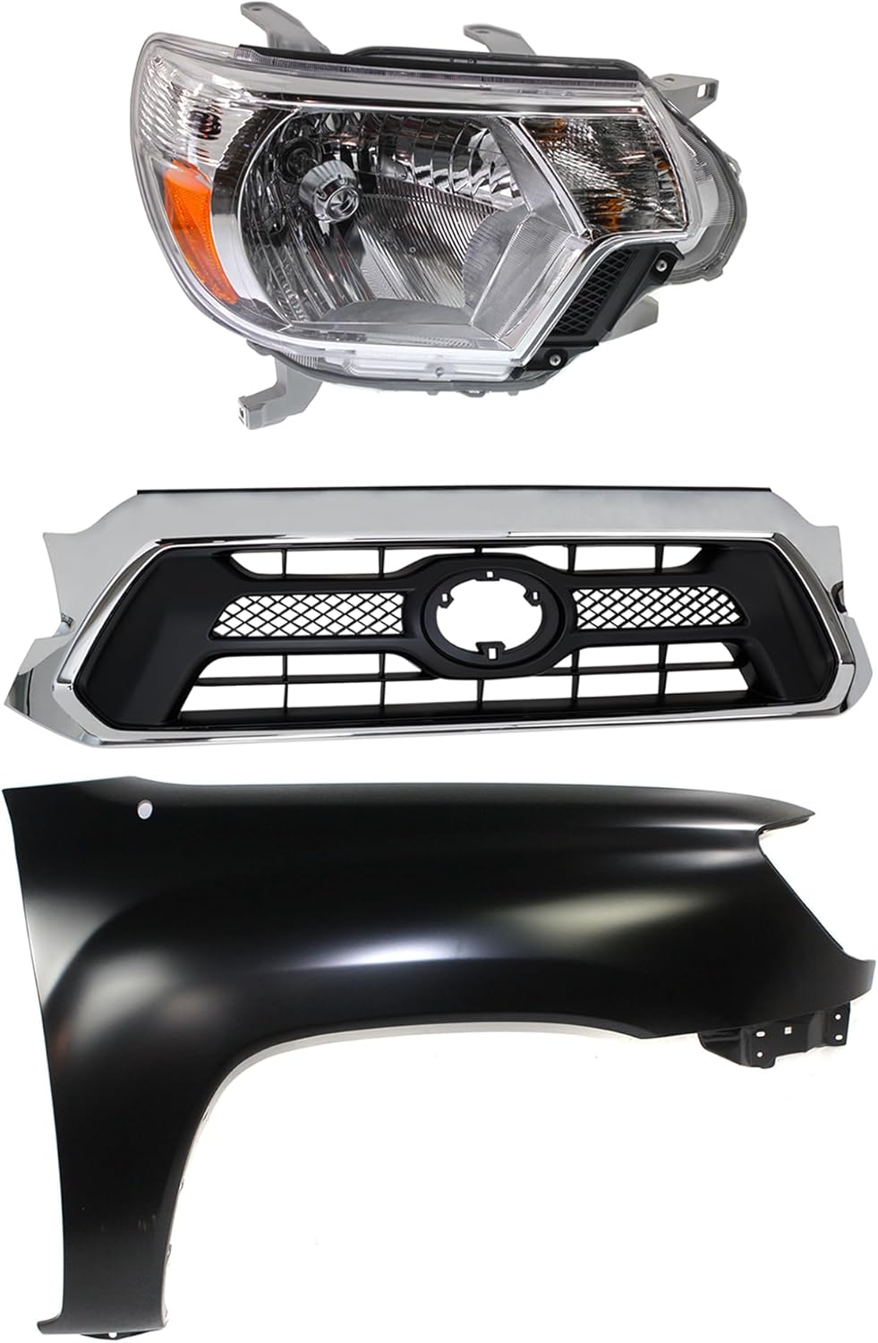 Amazon.com: Garage-Pro Passenger Side Headlight Kit for Toyota Tacoma ...