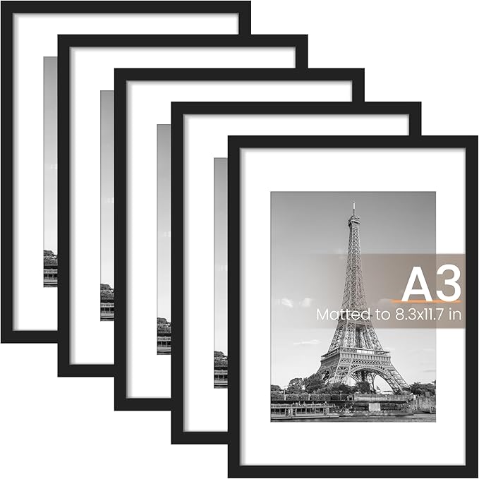 Amazon.com - upsimples A3 Picture Frame Set of 5, Display Pictures 8 ...