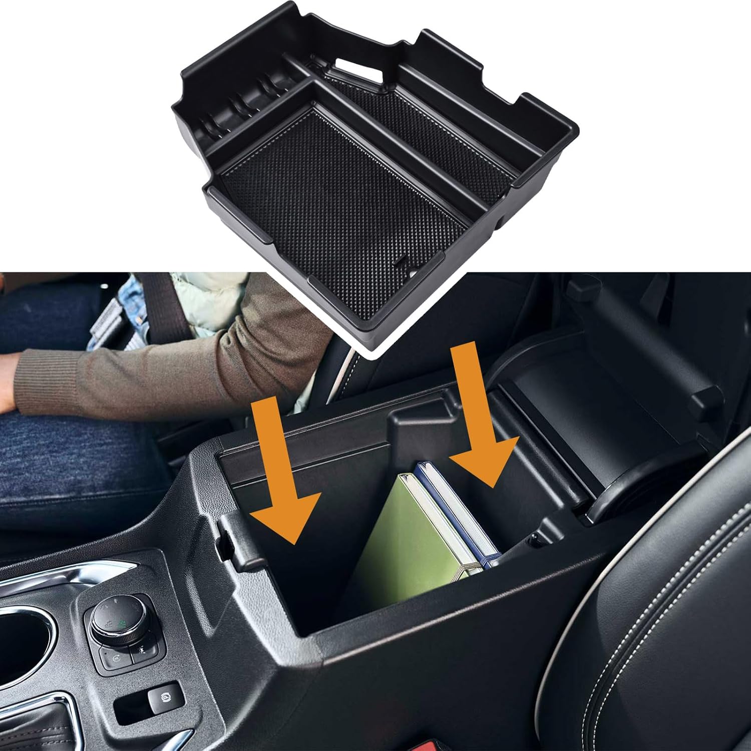 Amazon.com: TACOBRO Center Console Organizer Compatible with Chevy ...