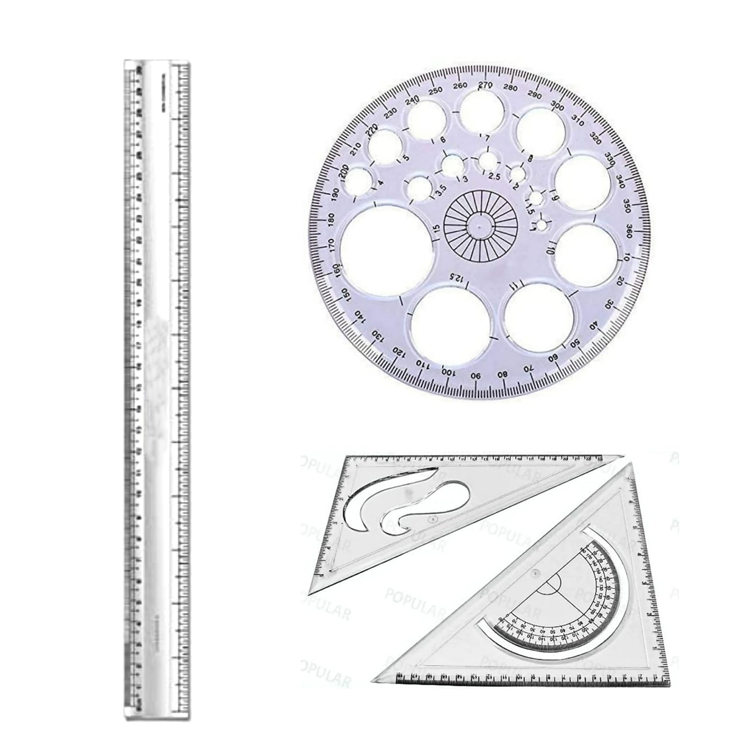 BOOK BIRDS Mini Drafter Contains Sheet Container Tube, Scales ...