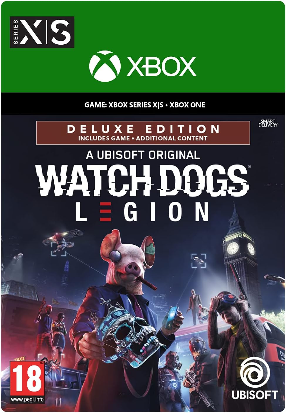 Watch Dogs Legion Deluxe Edition | Xbox One/Series X|S - Download Code ...