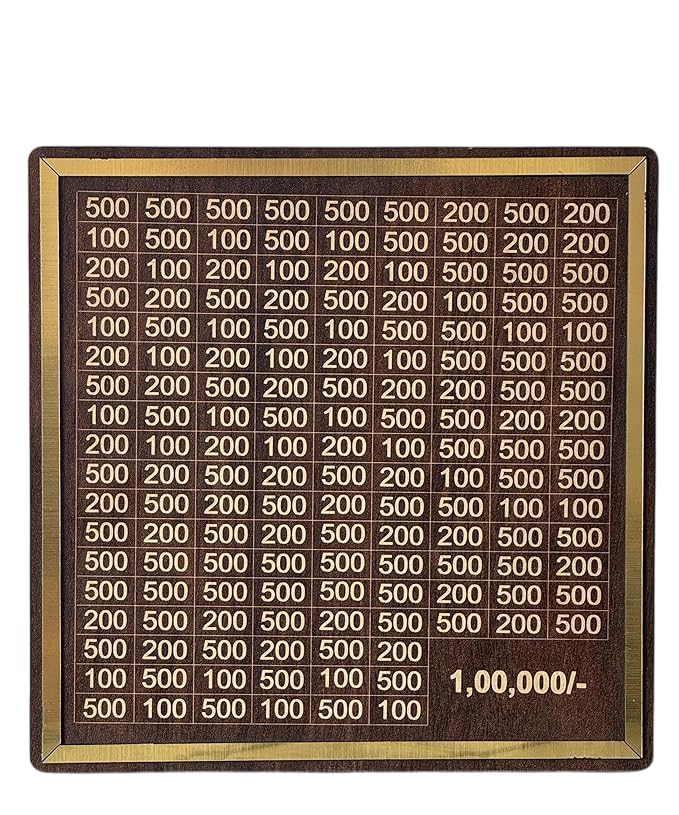 Wooden Money Saving Box | Cash Saver Money Box with Counting Target ...