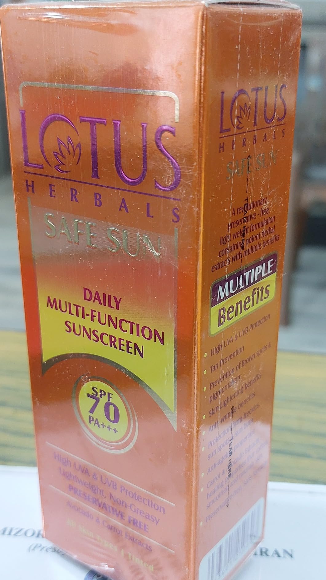 Lotus Herbals Sunblock Spf 60-0.198416022843416 Pounds Cream For All ...