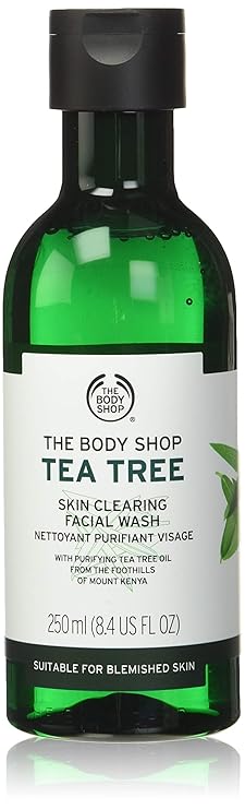 Amazon.com: The Body Shop Tea Tree Skin Clearing Facial Wash, 8.4 Fl Oz ...