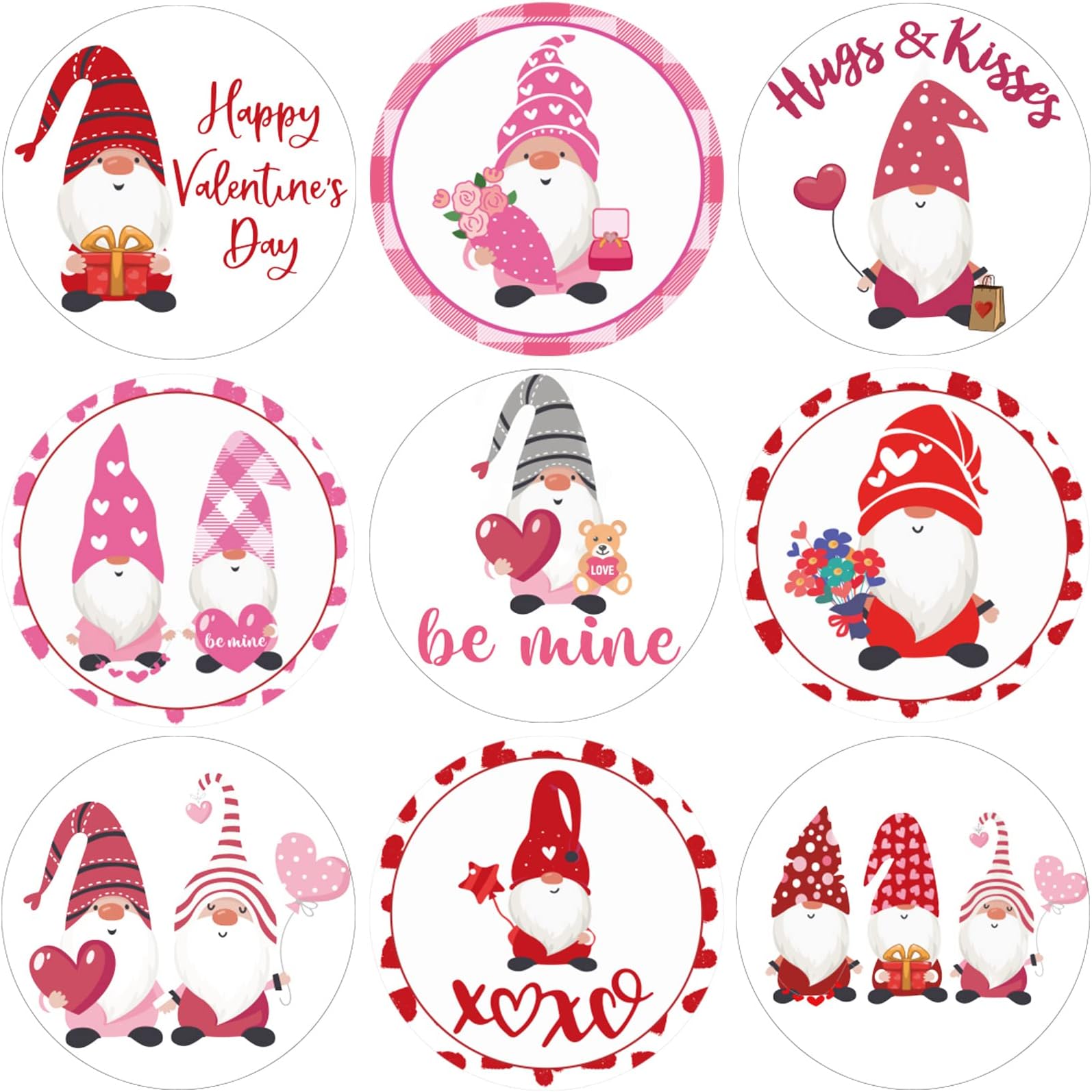Amazon.com: WhatSign 36Pcs Valentines Day Stickers Valentine Labels ...