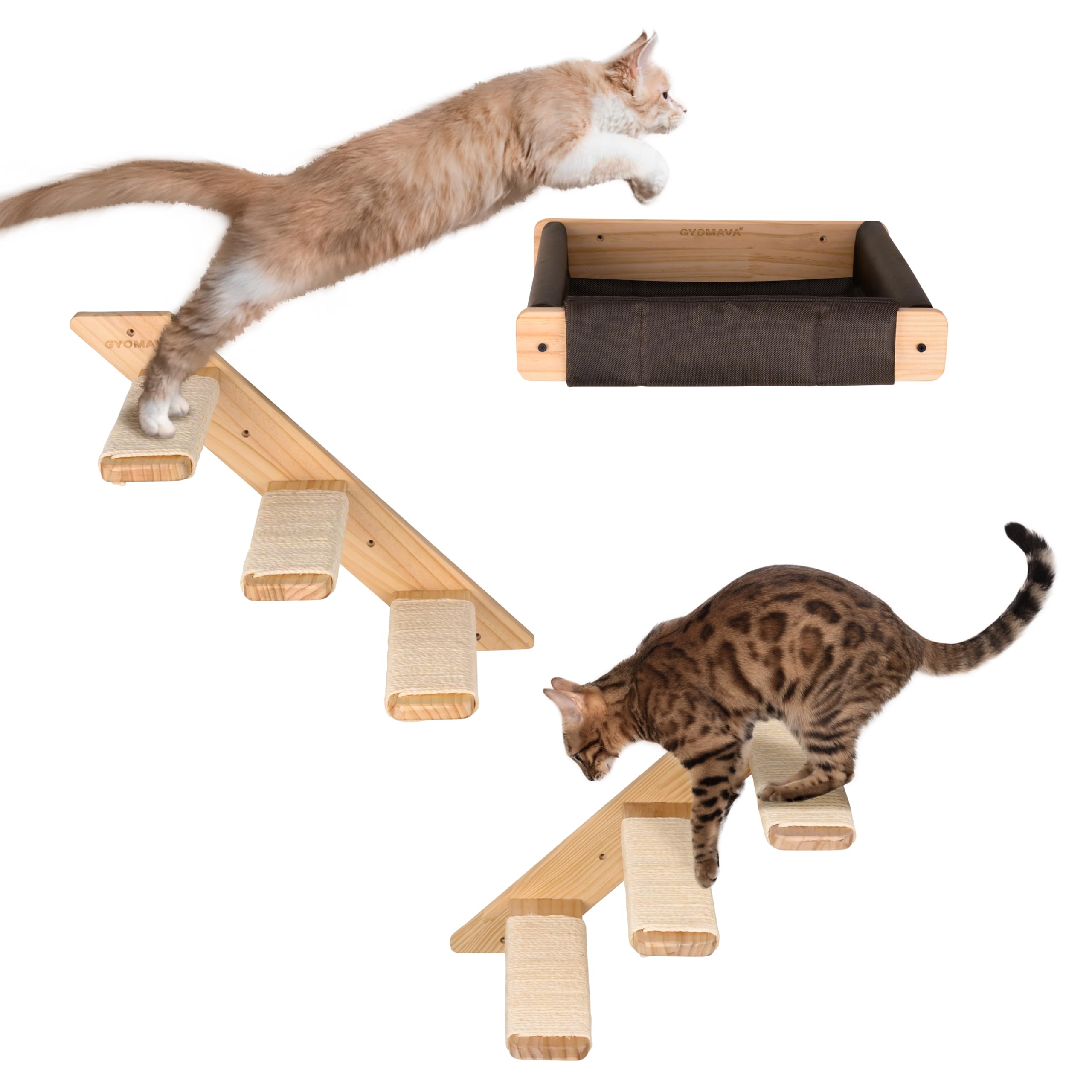 GYOMAVA® Hamaca para Gato – Cama para Gato - Mueble para Gato ...