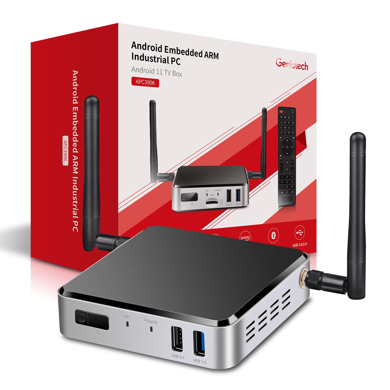 Amazon.com: Geniatech APC390K Android TV Box, 4K Ultra HD Streaming ...